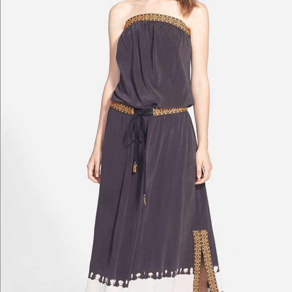 Gypsy 05 | Dresses | New Gypsy5 Cairo Gray Strapless Maxi Dress | Poshmark